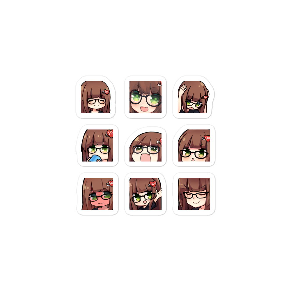 "Kyuuto" Sticker Pack – SO DARN CUTE